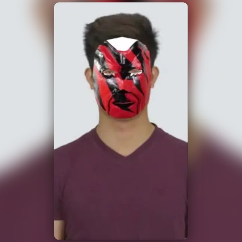 wwe Kane mask test Lens by Den Wilcox - Snapchat Lenses and Filters