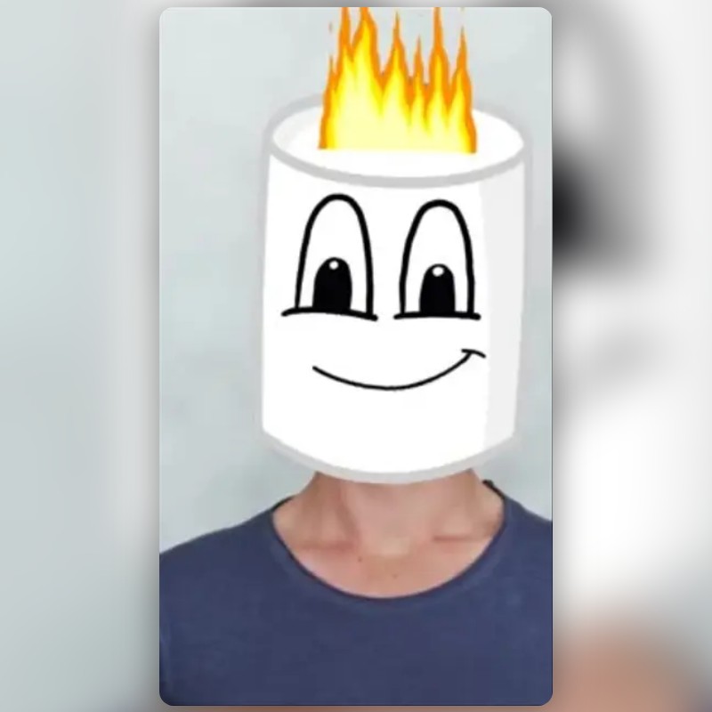 Marshmallow Head Lens by agreeable greg - Snapchat Lenses and Filters