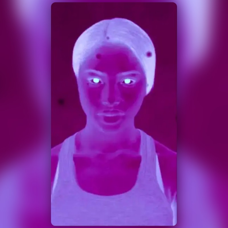 Purple Infared Filter by BSM 🎨 | Snapchat Lenses