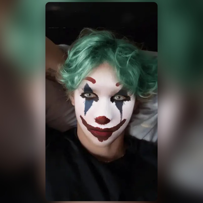 joker painting Filter by Eren | Snapchat Lenses