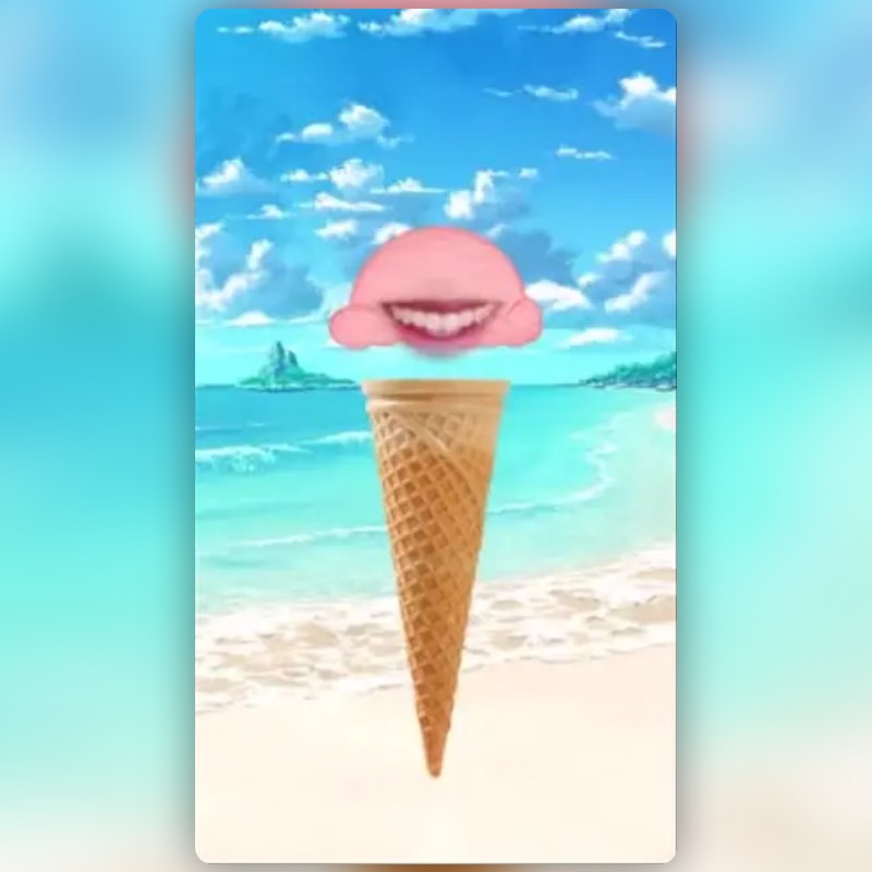 Ice Cream Stack Lens by Craig Mac - Snapchat Lenses and Filters