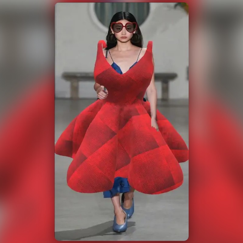 Red Dress Lens by SAQIB⚜️ - Snapchat Lenses and Filters