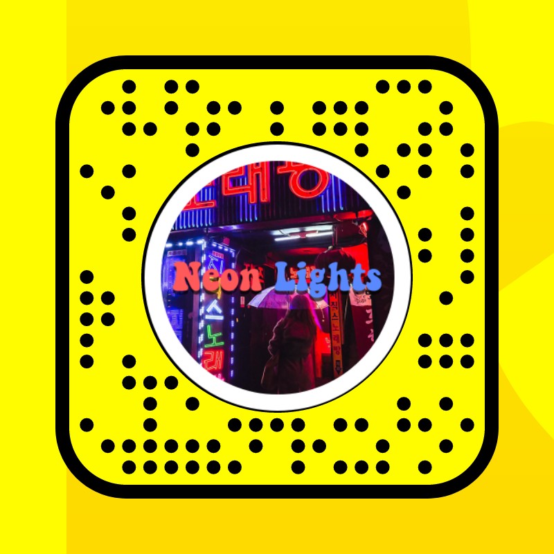 Neon Lights Lens by Dean Solivan - Snapchat Lenses and Filters