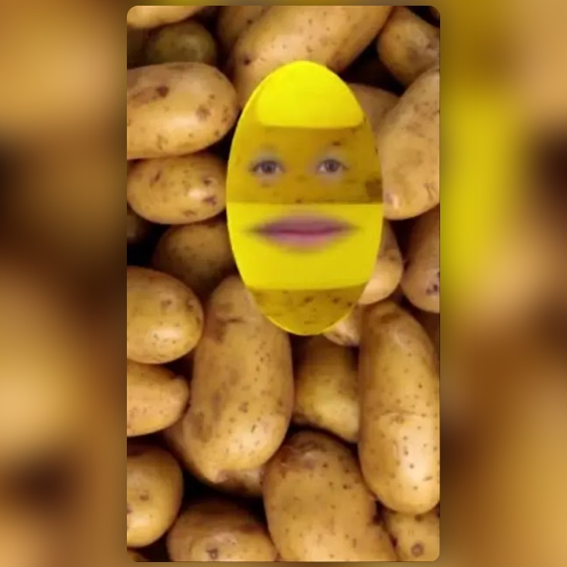 Potatoes Hero Lens by Thibault - Snapchat Lenses and Filters