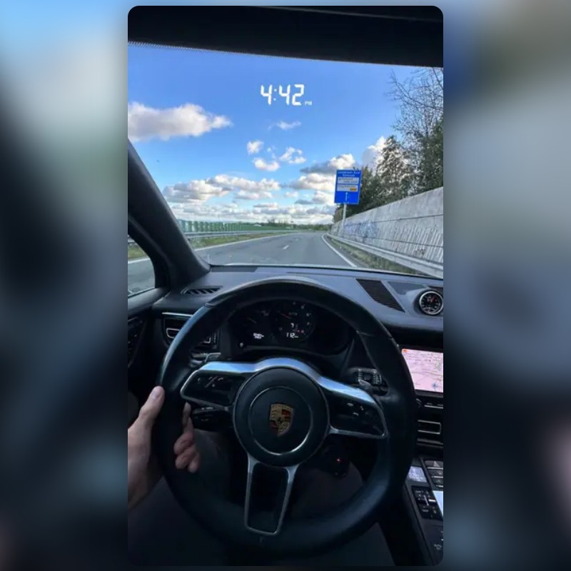 Car Driving Lens by Shahzeb Iqbal Khan - Snapchat Lenses and Filters