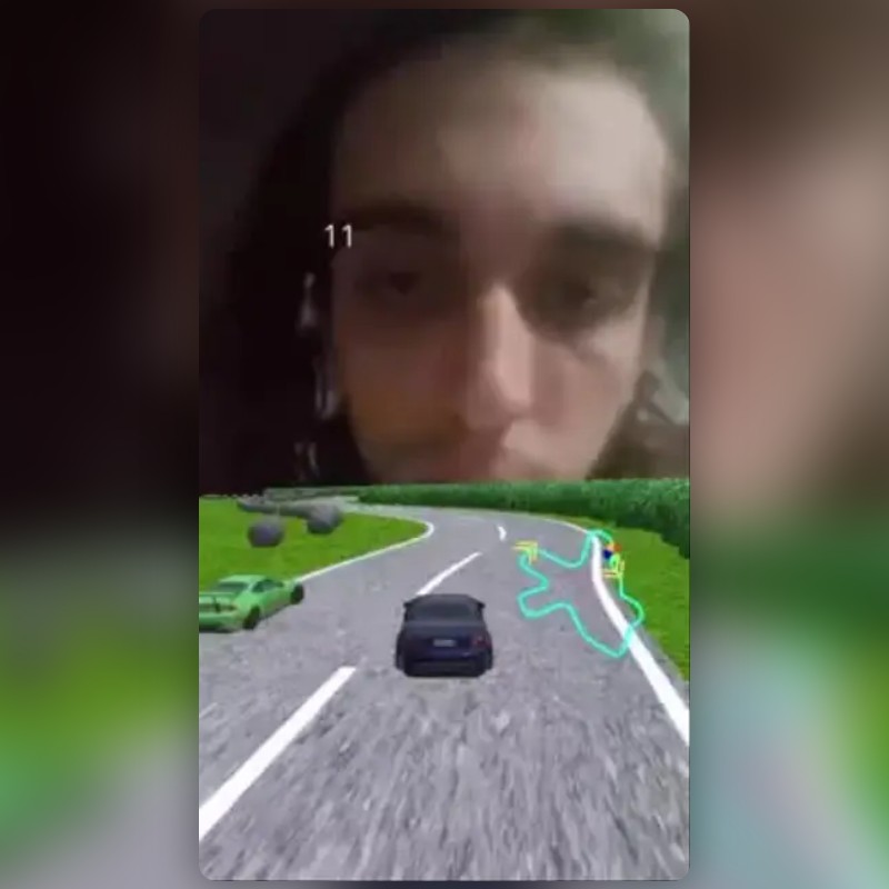Car Game Control Filter by Mihajlo Nestorović | Snapchat Lenses