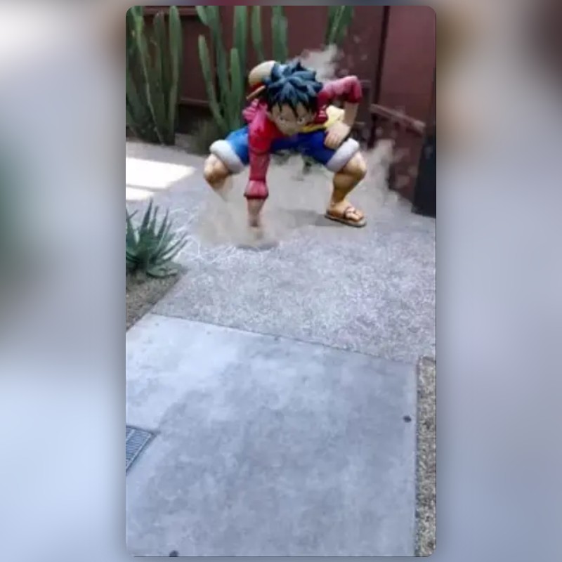 One Piece Luffy Filter by Meta Spark Lab | Snapchat Lenses