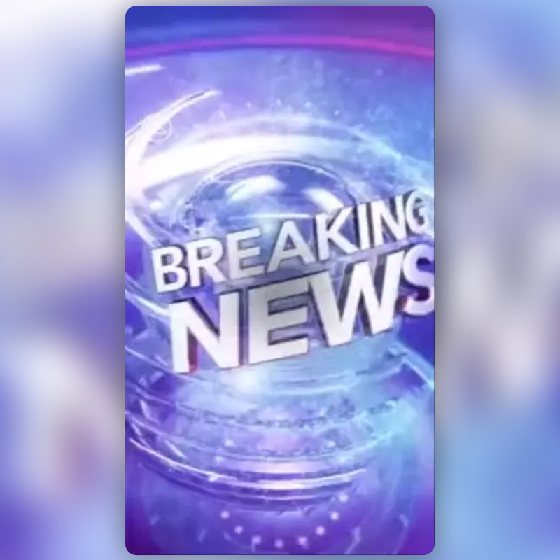 Breaking News Filter by Ben | Snapchat Lenses
