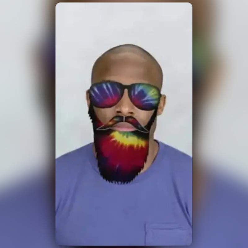 Beard Tye Dye Filter by John Jooohhn | Snapchat Lenses