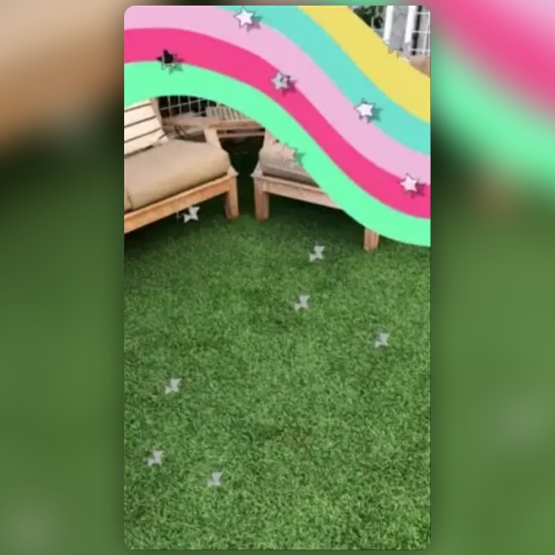 Rainbow Star Filter by Starshaa | Snapchat Lenses