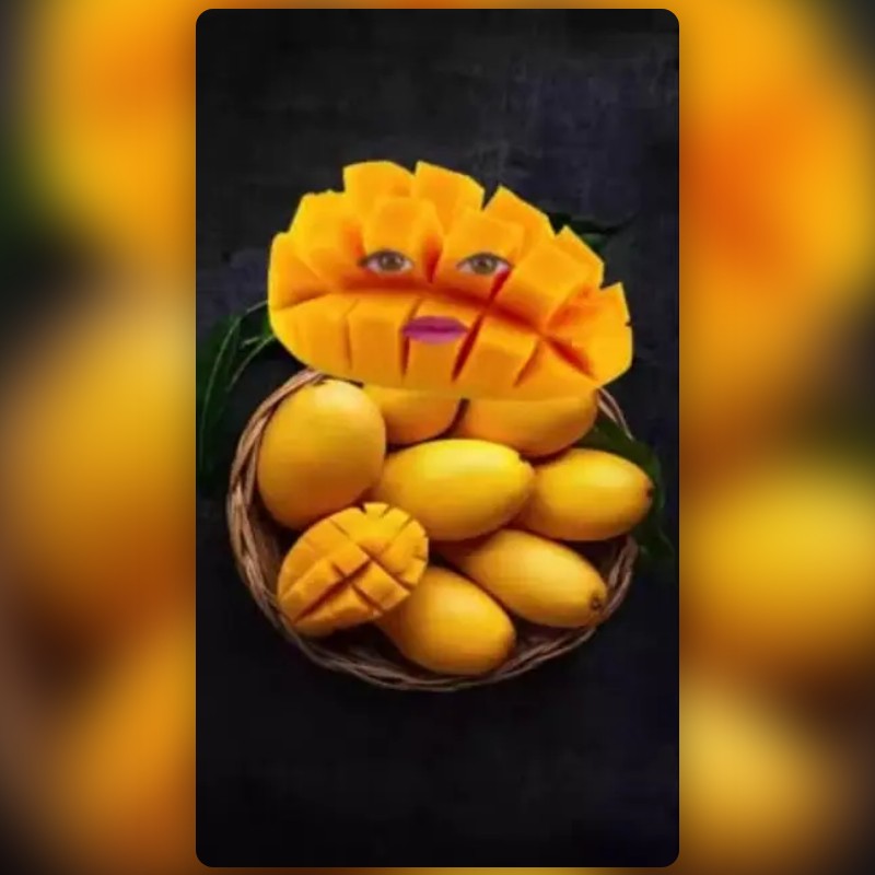 Mango Fruit Filter by Sahda Ardelia | Snapchat Lenses