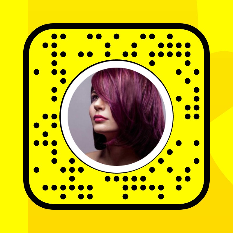 purple hair color Lens by ♥️cute Girl 🍪🌷 - Snapchat Lenses and Filters