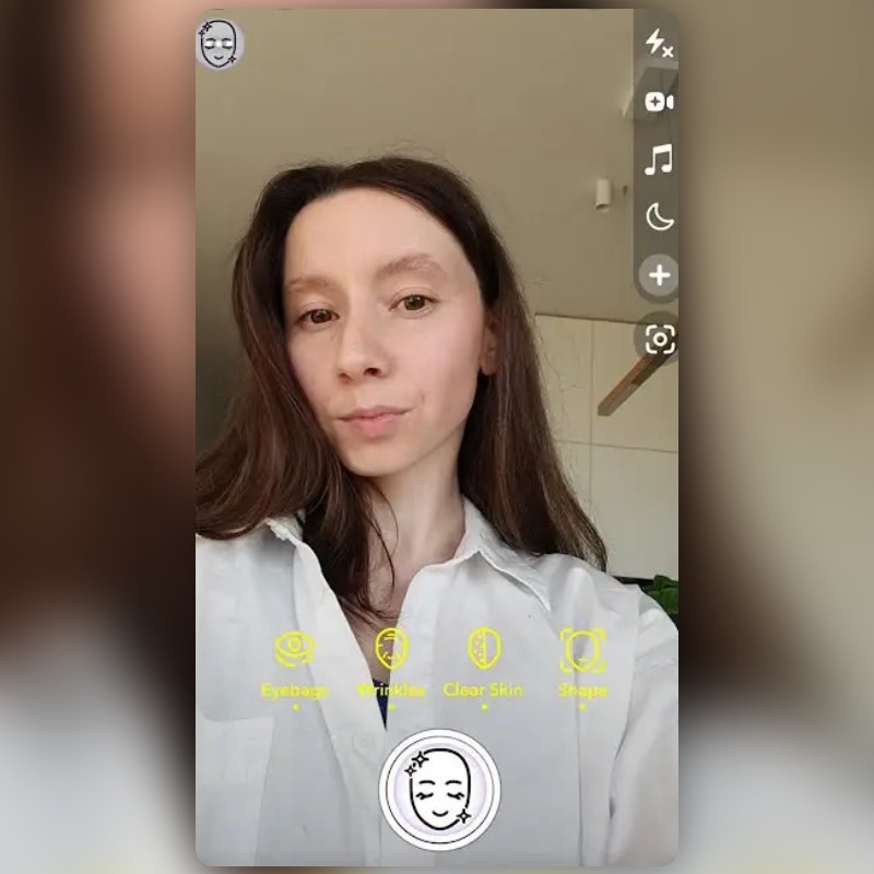 Skin Touch-up Lens by Snapchat - Snapchat Lenses and Filters