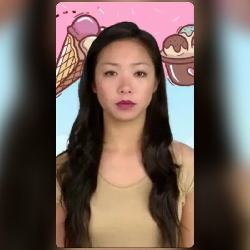 SWCB - Ice Cream Lens by Larry Hsu - Snapchat Lenses and Filters