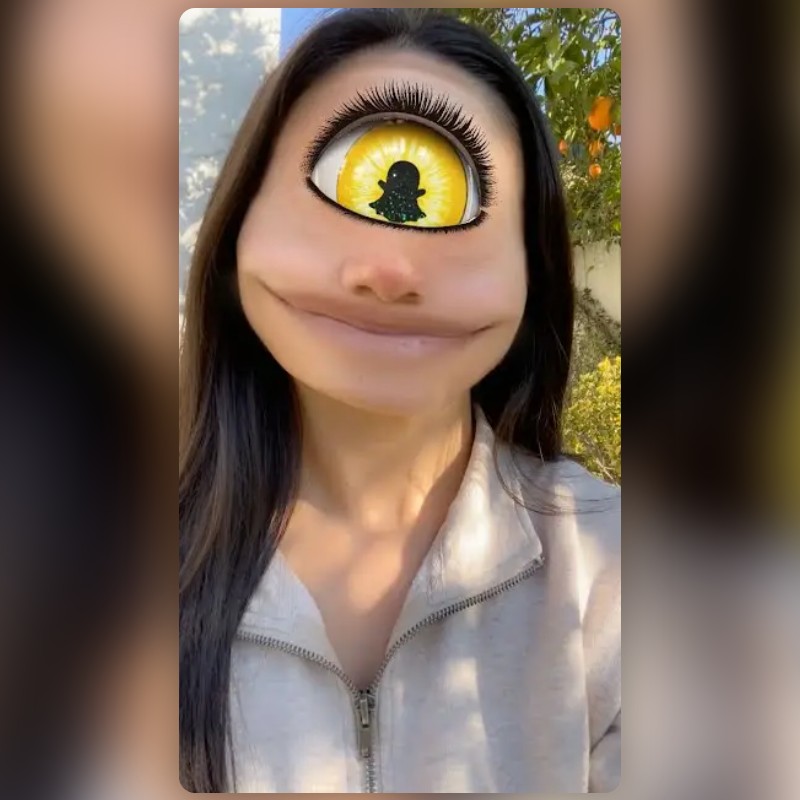 Hungry Eyes Lens by Snapchat - Snapchat Lenses and Filters
