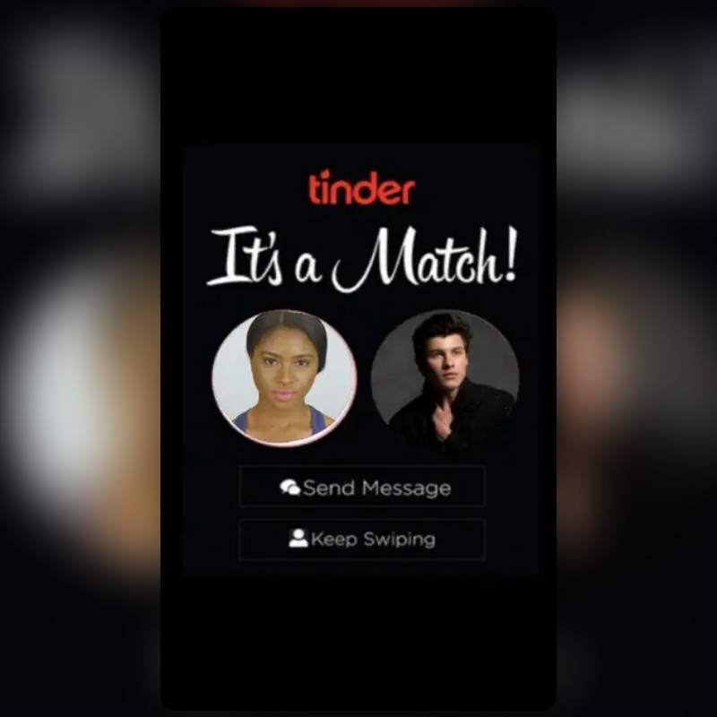 Shawn Tinder Match Filter by Adzra | Snapchat Lenses
