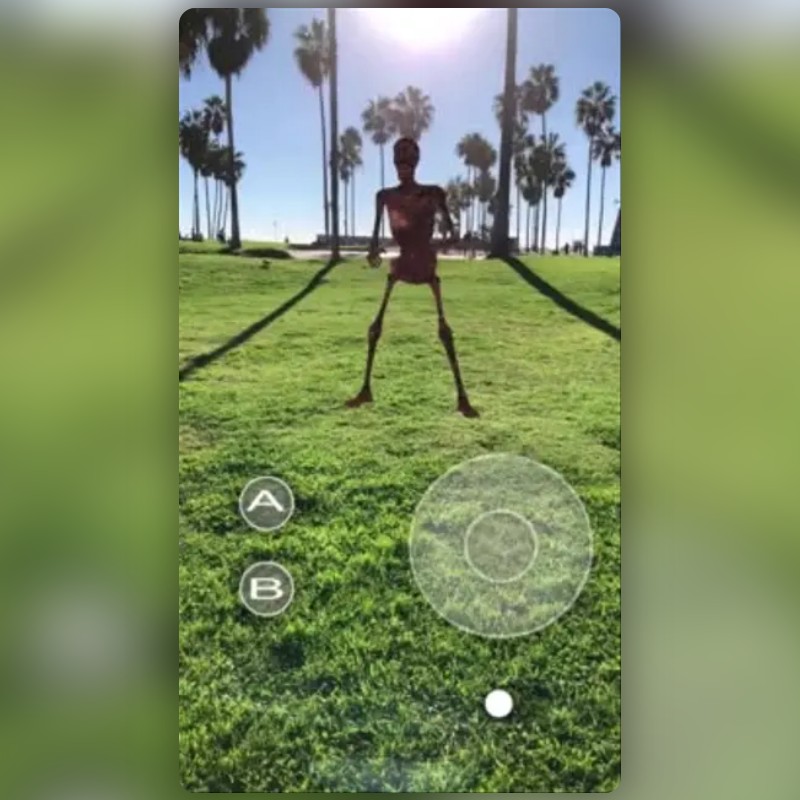 Burnt Zombie Lens by CaL - Snapchat Lenses and Filters