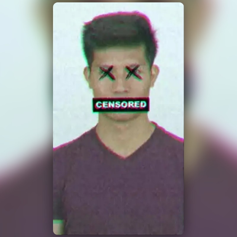 Censored Filter by duarte :\ | Snapchat Lenses