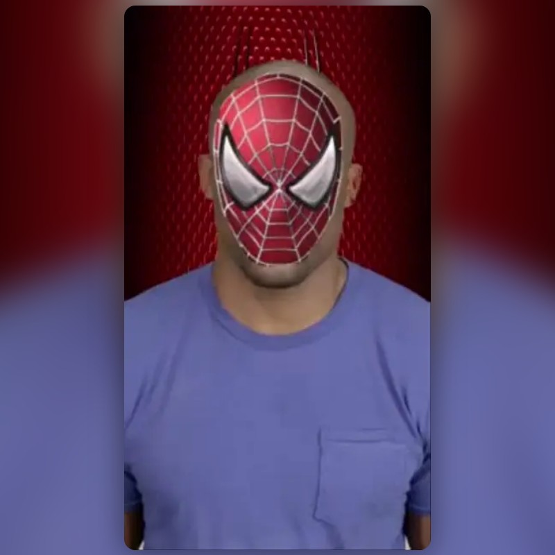 Spiderman Mask TAP Filter by FarHan WM | Snapchat Lenses