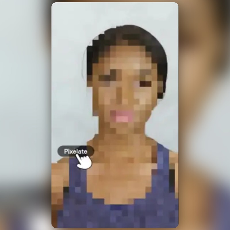 Mozaic pixelate Filter by kintokido dadada | Snapchat Lenses