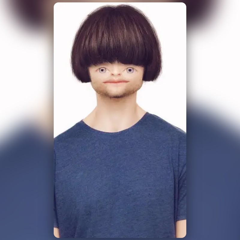 Bob Haircut Lens by Snapchat - Snapchat Lenses and Filters