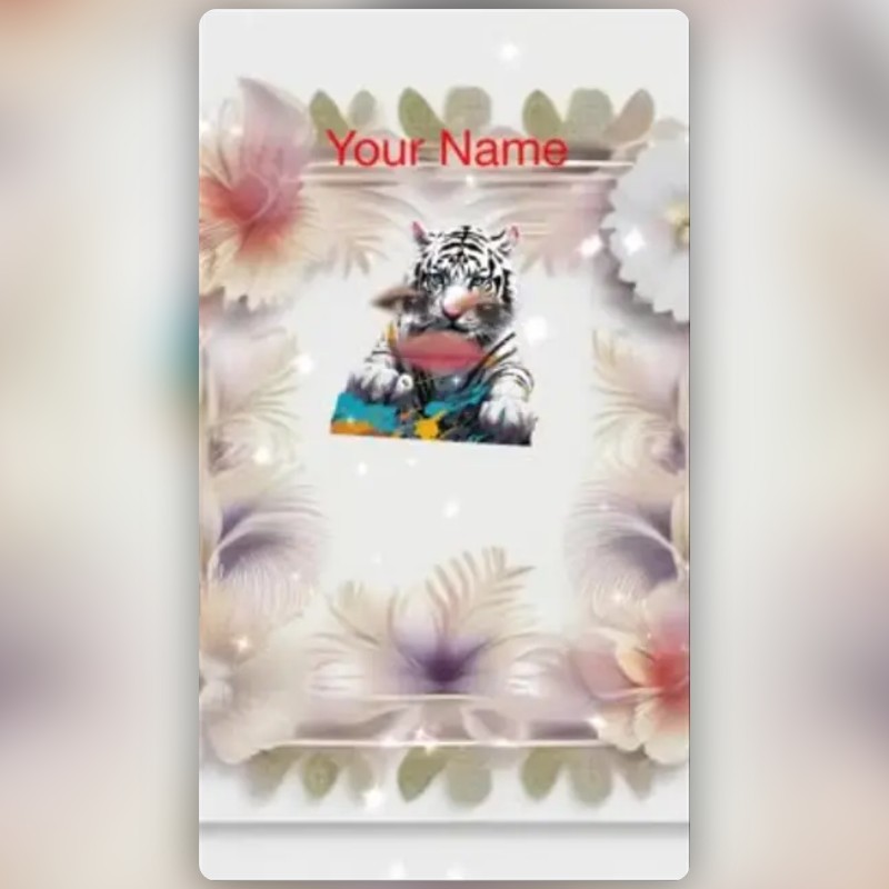 Tiger Lens by Gayatri Devi - Snapchat Lenses and Filters