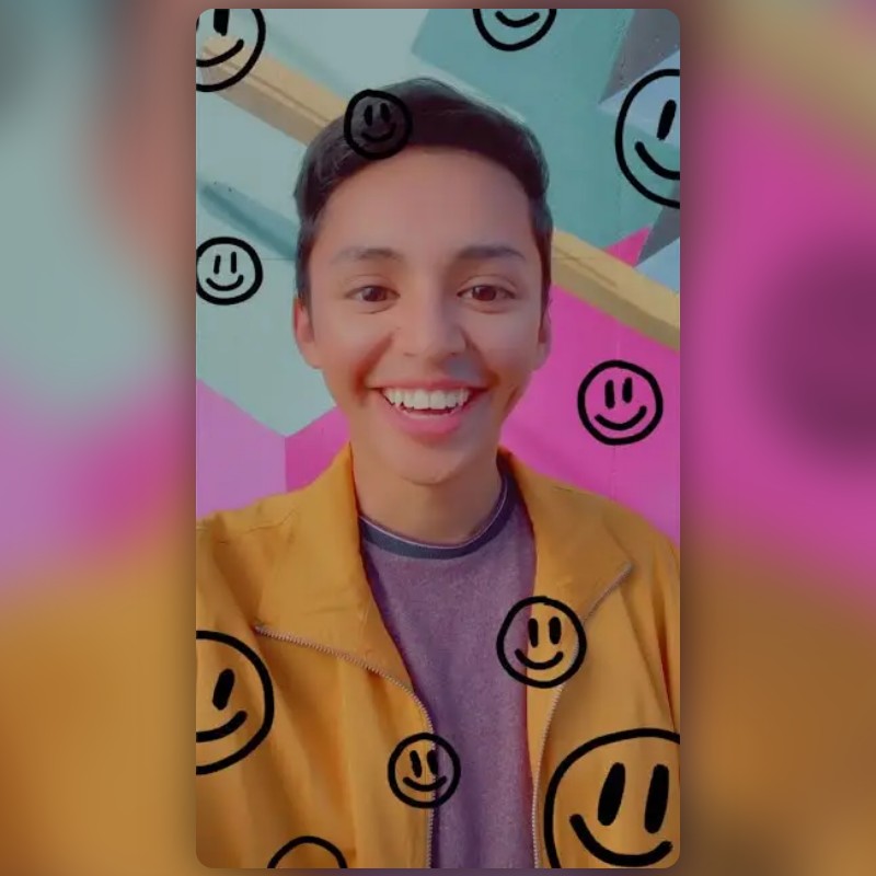 Smile Faces Lens by Snapchat - Snapchat Lenses and Filters