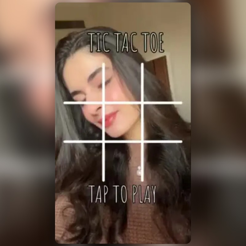 TIC TAC TOE TIME! Filter by Rameen Ibram | Snapchat Lenses