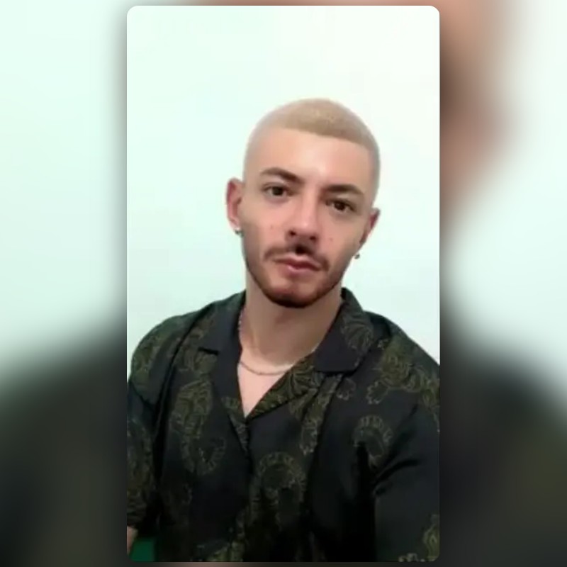 Blonde Buzz Cut Filter by Jonathan Pereira | Snapchat Lenses