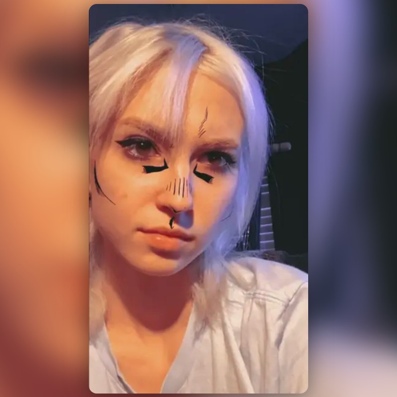 Jojo Face Filter Lens by Kaya - Snapchat Lenses and Filters