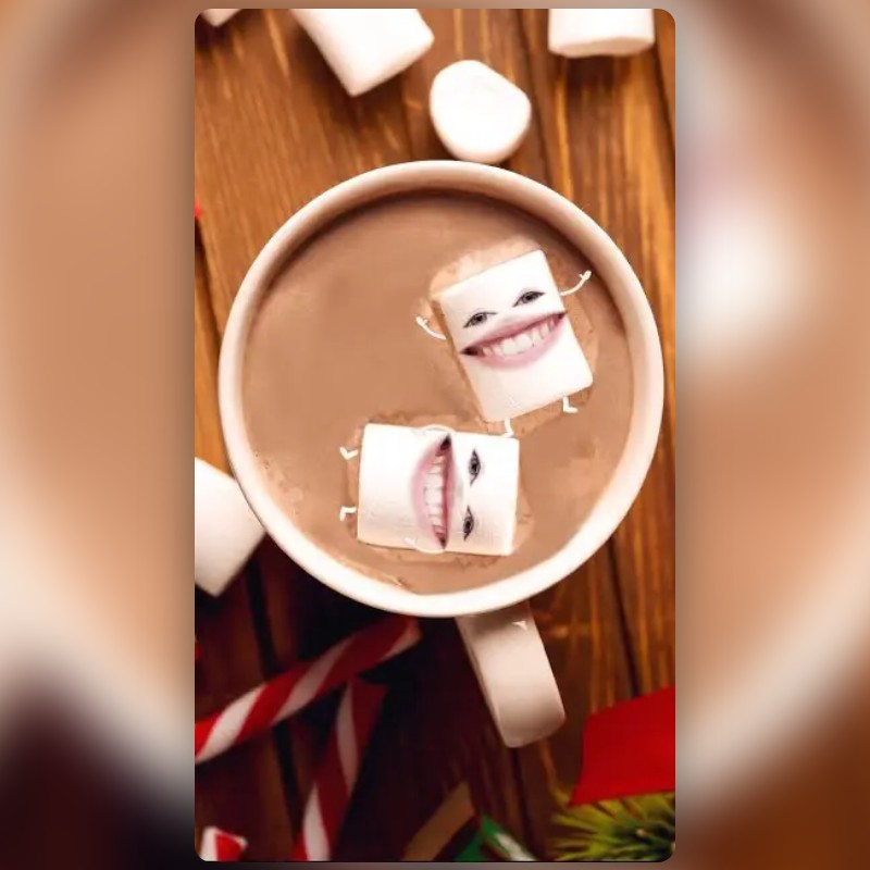Hot Chocolate Party Filter by Snapchat | Snapchat Lenses