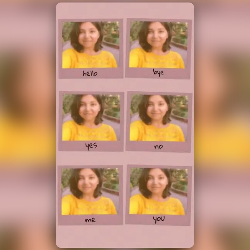 Pink Frame Lens by Snapchat - Snapchat Lenses and Filters