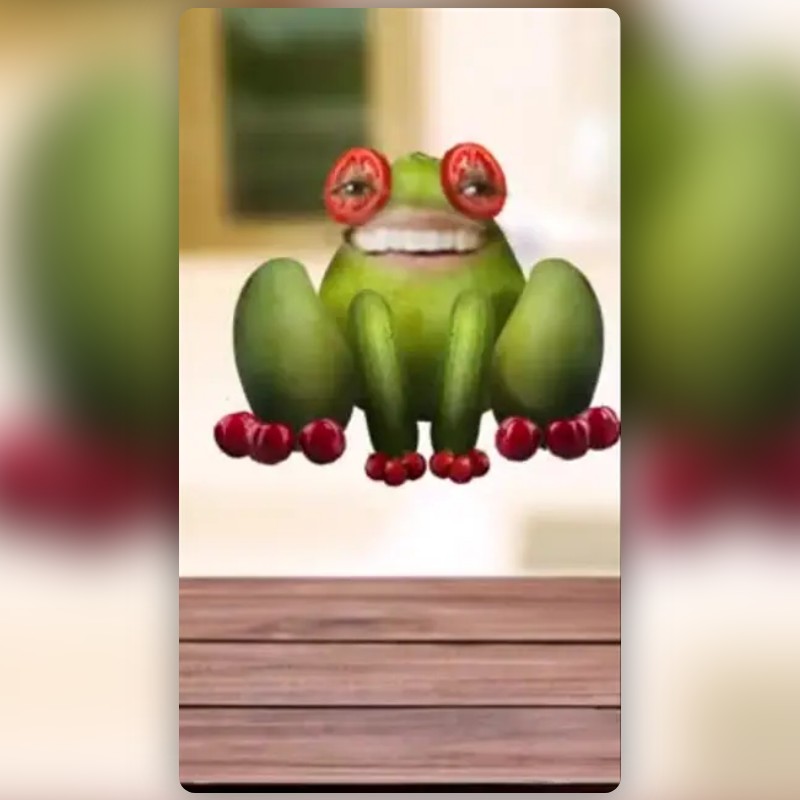 Frog Fruit Filter by Afu🌱 | Snapchat Lenses
