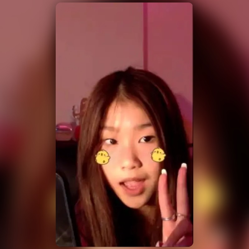 baby chick Lens by jingqi - Snapchat Lenses and Filters