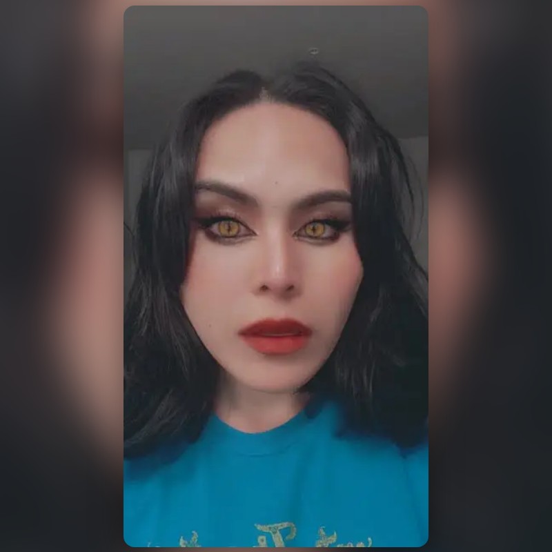 Snake Eyed Glam💋 Lens by Snapchat - Snapchat Lenses and Filters