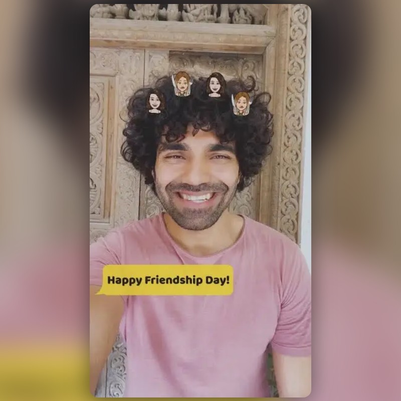Happy Friendship Day! Lens by Snapchat - Snapchat Lenses and Filters