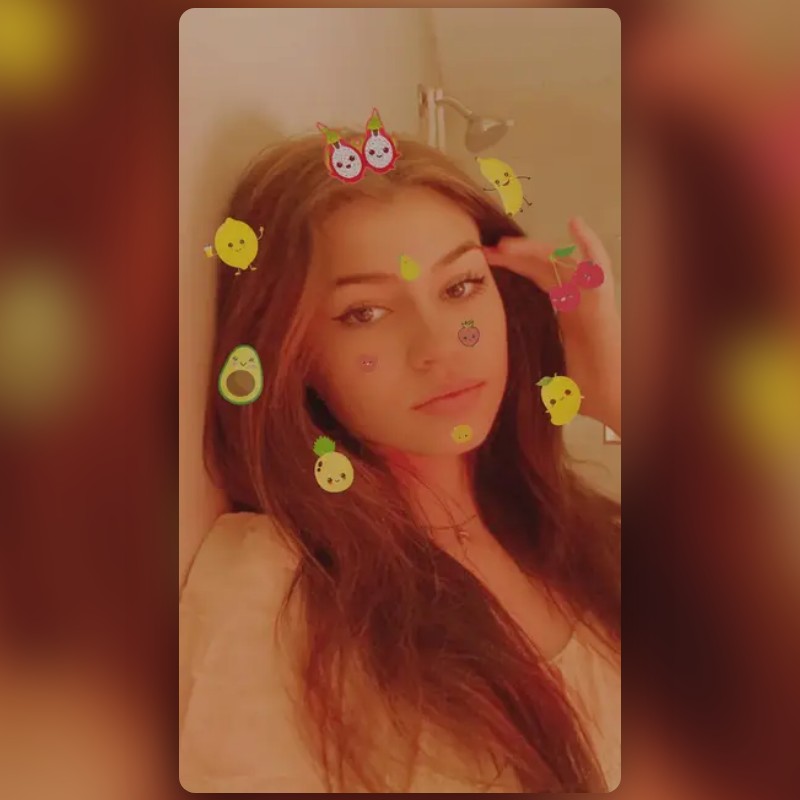 fruit mask Lens by Queeny - Snapchat Lenses and Filters