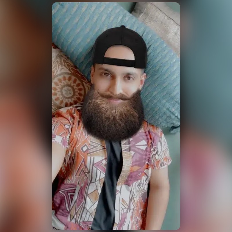 Bearded Style Lens by Snapchat - Snapchat Lenses and Filters