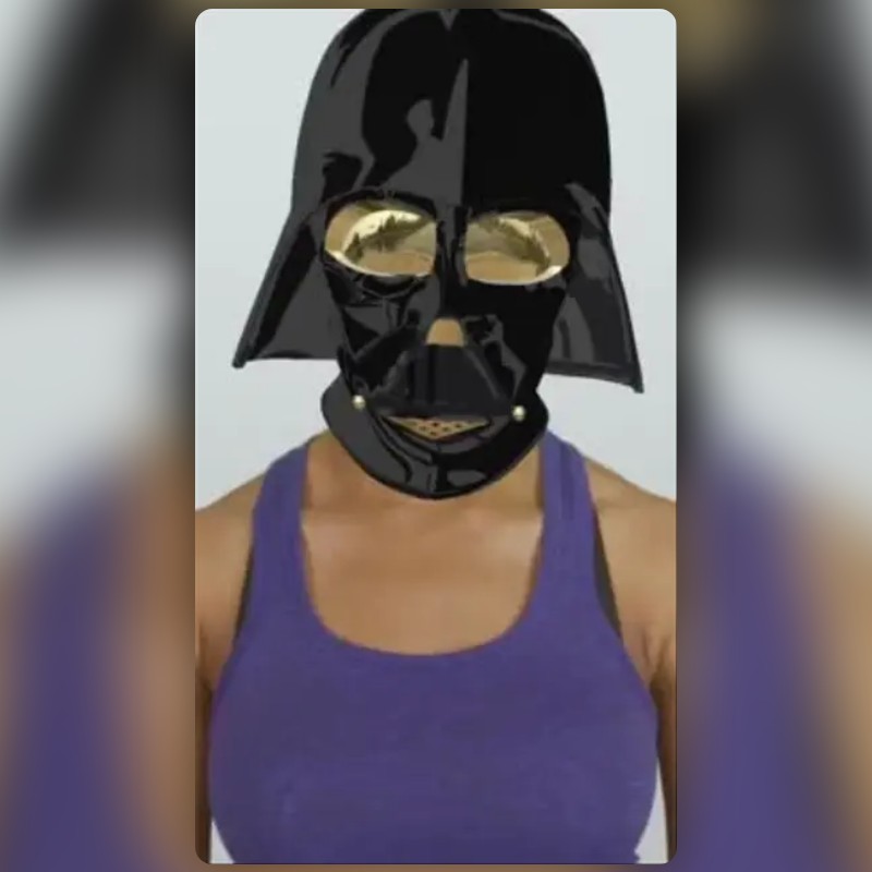 Darth Vader Lens by Anthony Sperduto - Snapchat Lenses and Filters