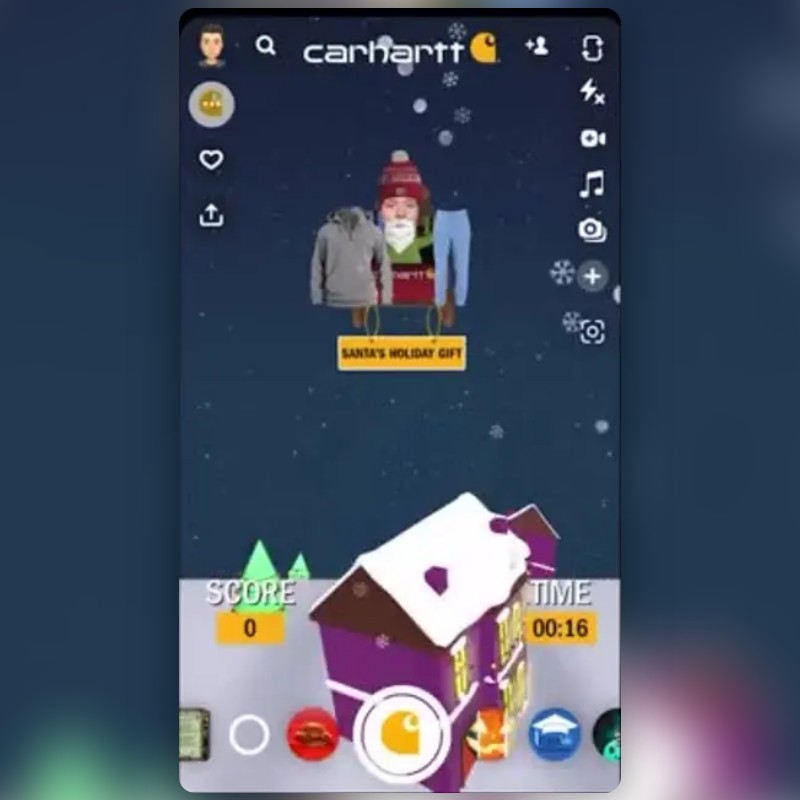 Santa FY24 Filter by Carhartt | Snapchat Lenses
