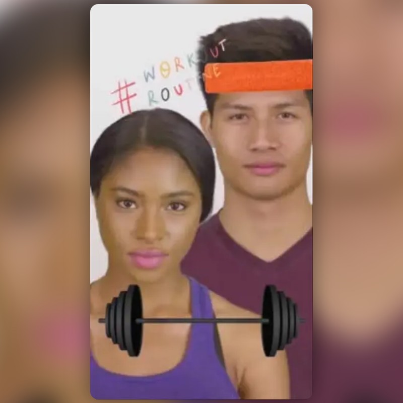 Work Out Gym Filter by gisela erawan | Snapchat Lenses