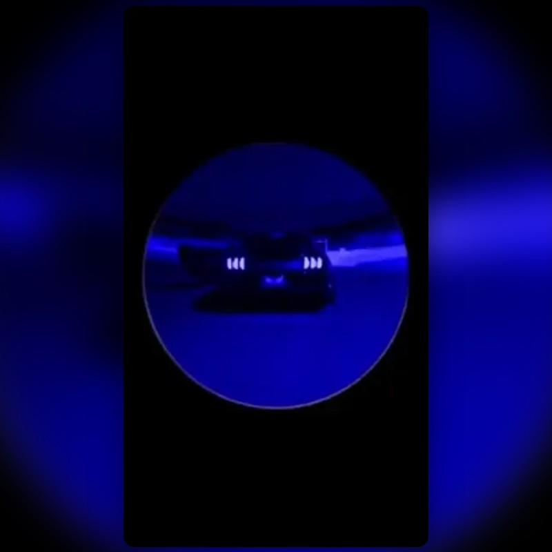 Fish Eye Blue Lens by bigbag_films - Snapchat Lenses and Filters