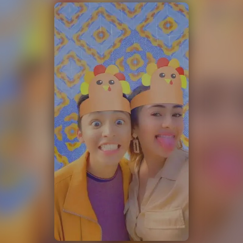 Turkey Hat Filter by Snapchat | Snapchat Lenses