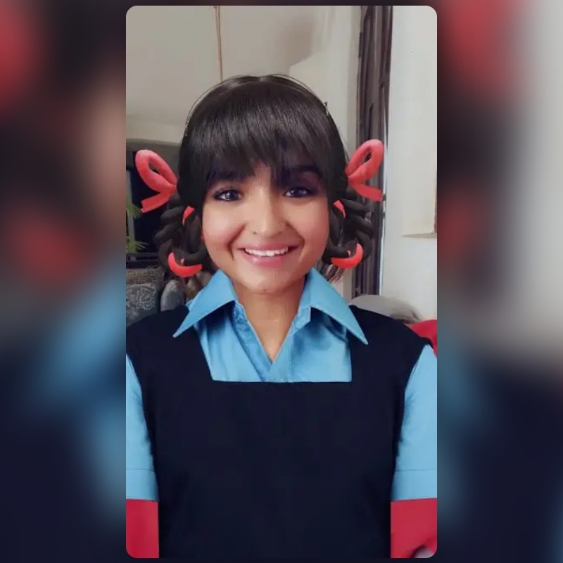 School Style Lens by Snapchat - Snapchat Lenses and Filters