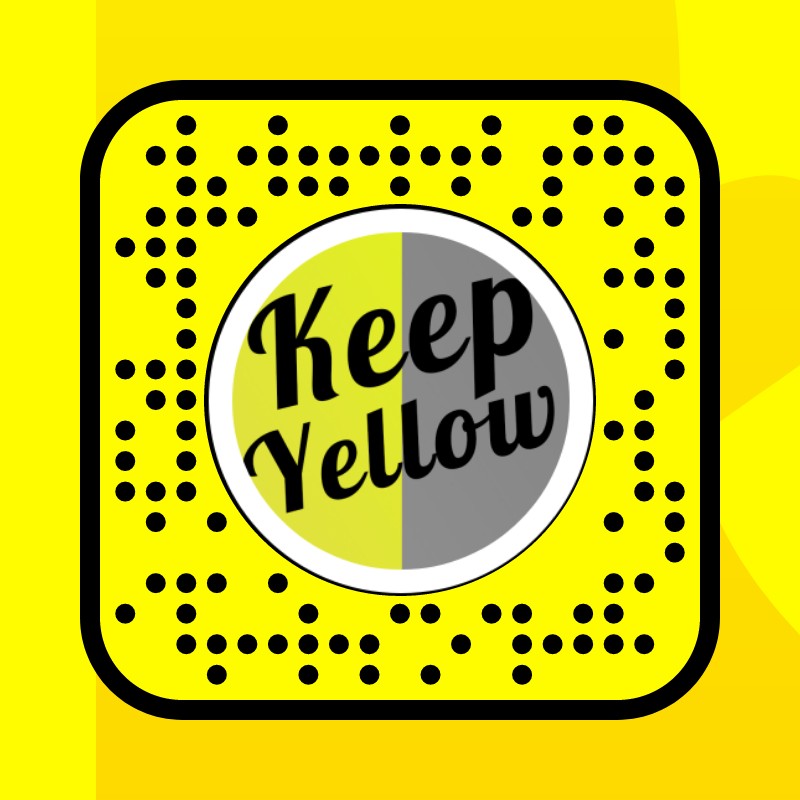 Keep Yellow Lens by Kyle Lightning - Snapchat Lenses and Filters