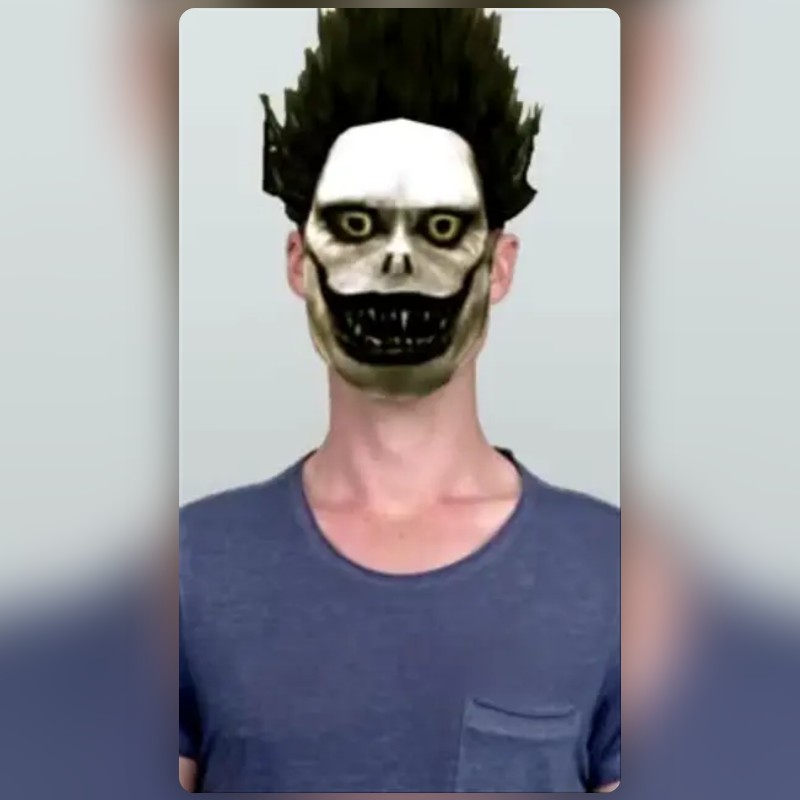 Deathnote Ryuk Filter by Bear Grizzly | Snapchat Lenses