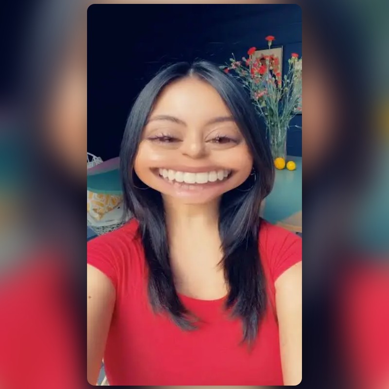 Big Mouth Simple Lens by Snapchat - Snapchat Lenses and Filters