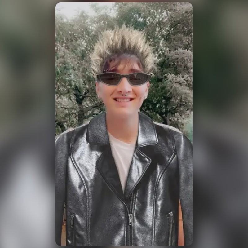 Punk Look Filter by Snapchat | Snapchat Lenses