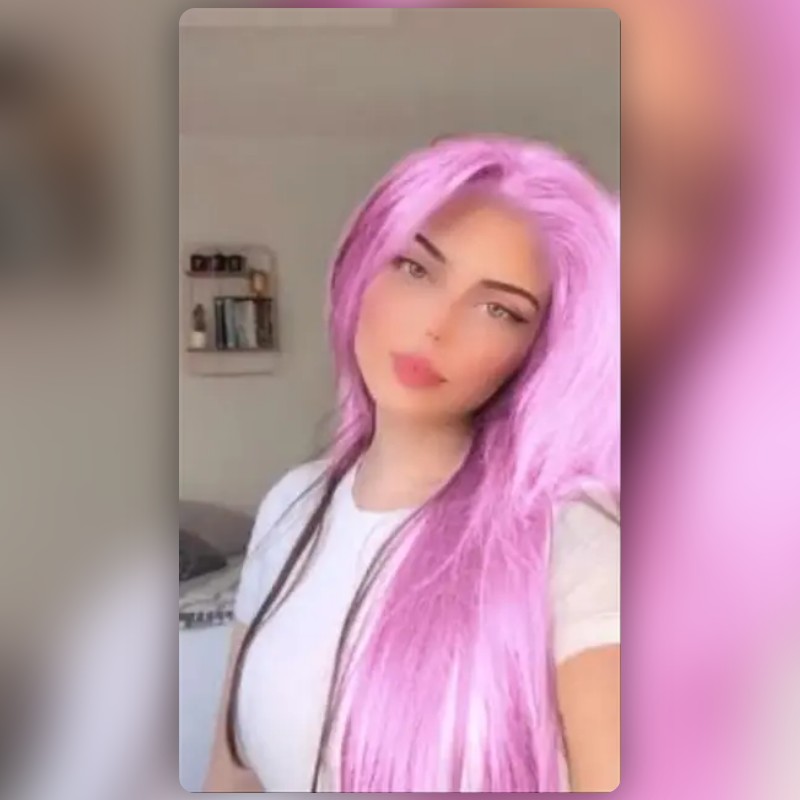 Hair pink Filter by Daniel Dolamari⭐️ | Snapchat Lenses