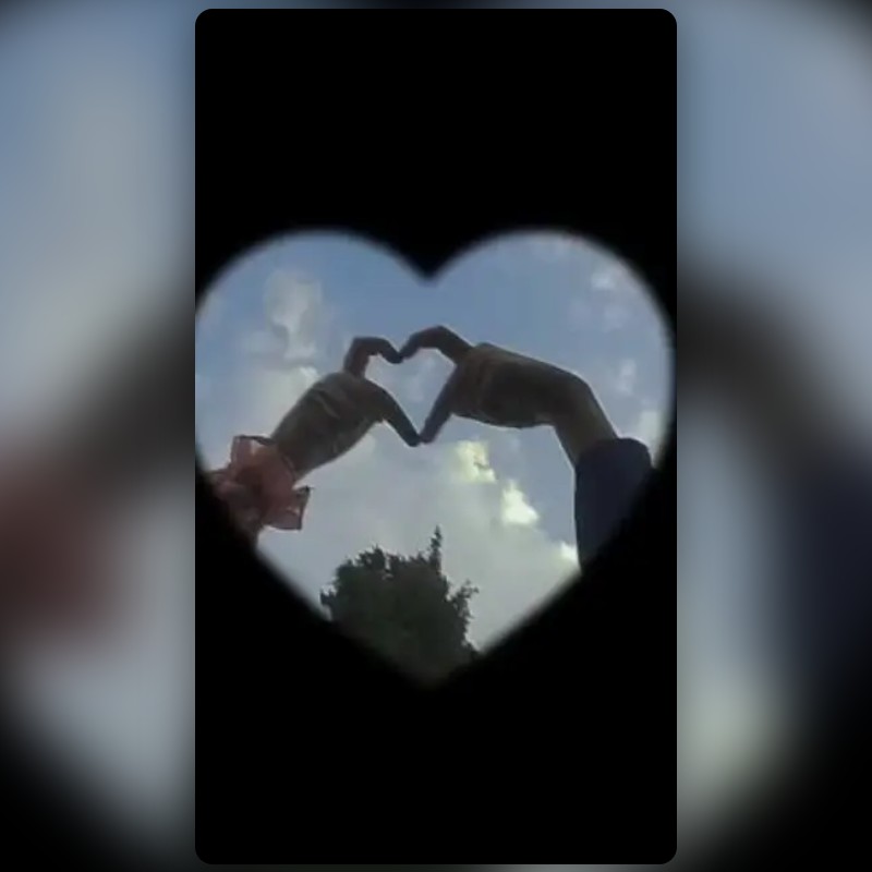 Heart Sky Streak Filter by Sara 🦄🌈 | Snapchat Lenses